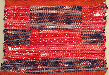 Double Binding Technique for Rag Rugs